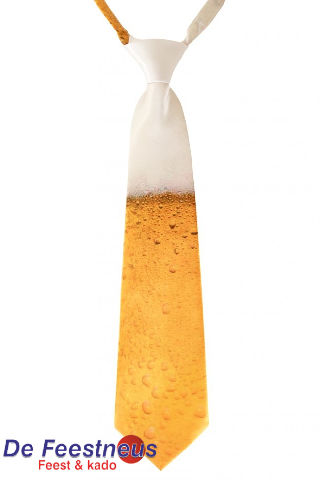 Stropdas bier - De Feestneus Feest en Kado